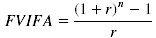 FVIFA Calculator - Calculate Future Value Interest Factor of Annuity